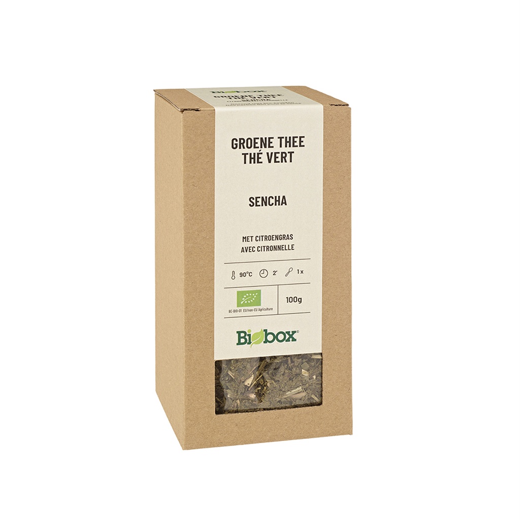 Bio* Groene thee Sencha + citroen | Biobox